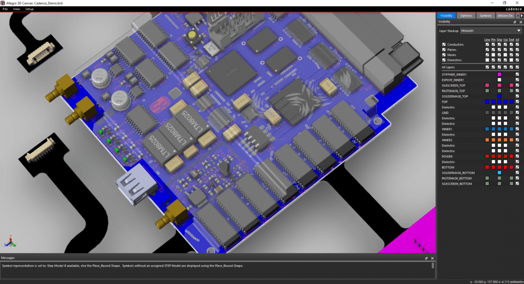 PCB Design - Regelstyrd PCB - Design i 3D - Nordcad